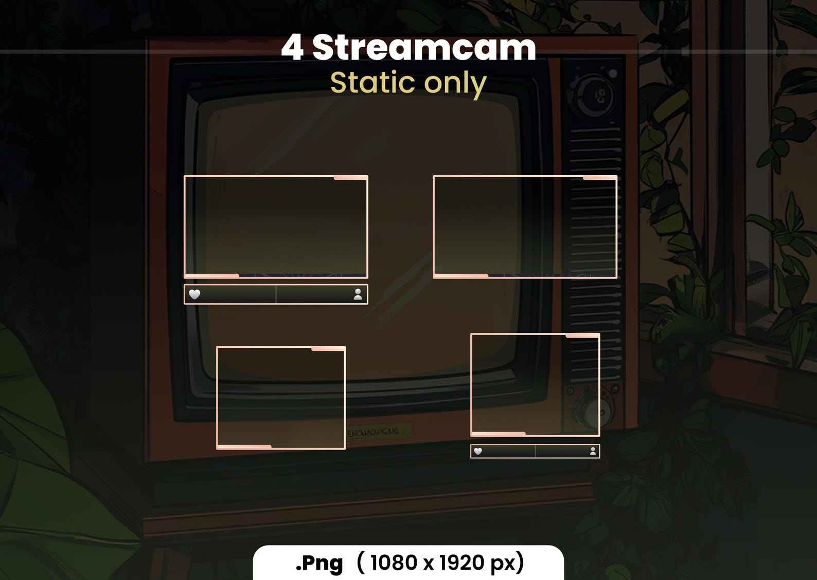 Low-fi Room // Tiktok Stream Pack | Animated | OBS | Phone Size | Low ...