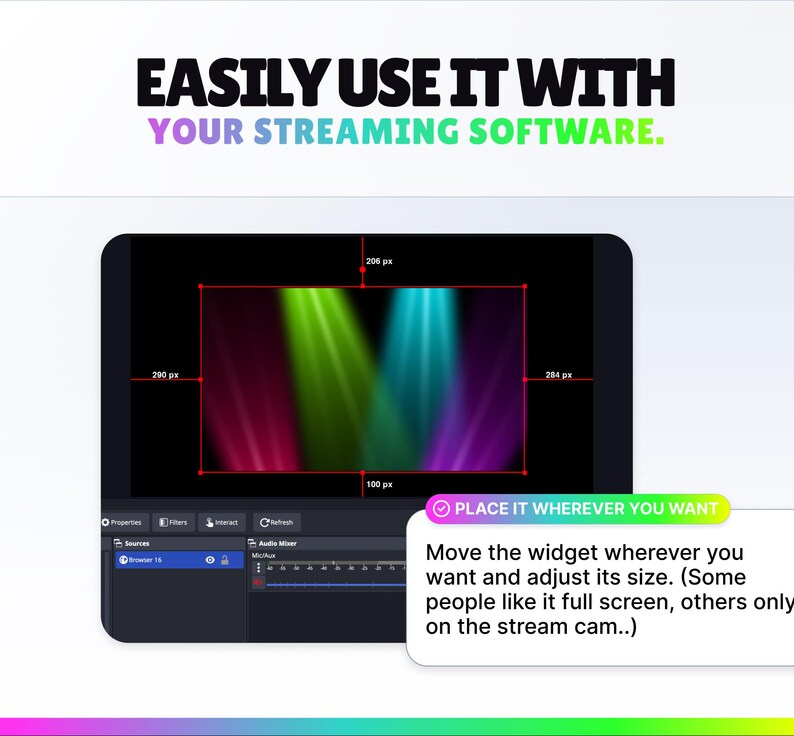 STREAM COMMAND WIDGET - Spotlights - Chat Command for Twitch and ...