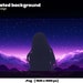 CELESTE TWITCH OVERLAYS - Animated Low-fi Stars Stream Package - Purple ...