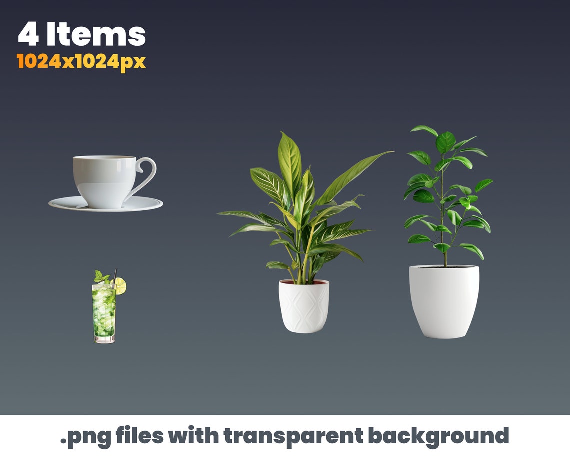 VTUBER KIT Yellow Gaming Room Chairs, Desk, Mics and More Stream Asset ...