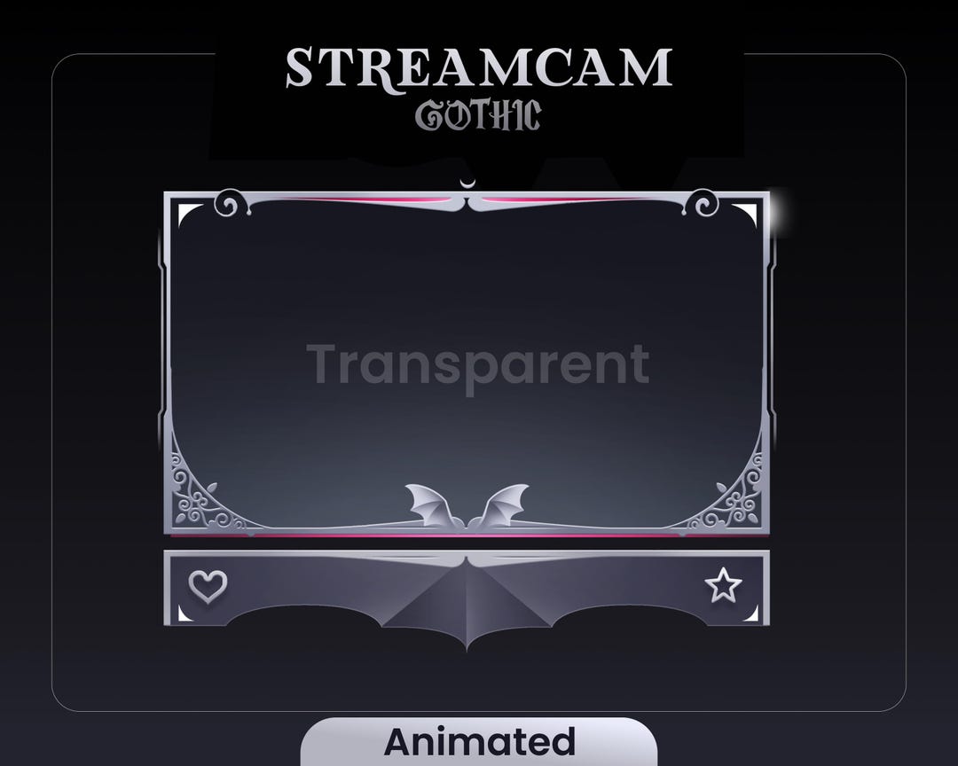 GOTHIC STREAM CAM - Animated Perfect Loop - 1920x1080px - Instant ...