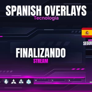 STREAMPACK - Technologìa - 1920x1080 - Spanish - Overlays, Screens ...