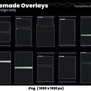 TIKTOK STREAM PACKAGE Gothic / Animated Dark Emo Overlays Package ...