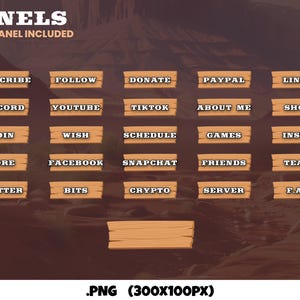 Animated Western Stream Package – Texas Canyon Overlays, Badges - Etsy