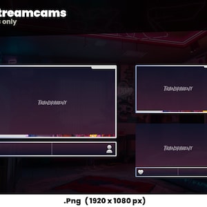 Low-fi Neon Room Stream Overlay | Animated | Overlay, Screen, Panels ...