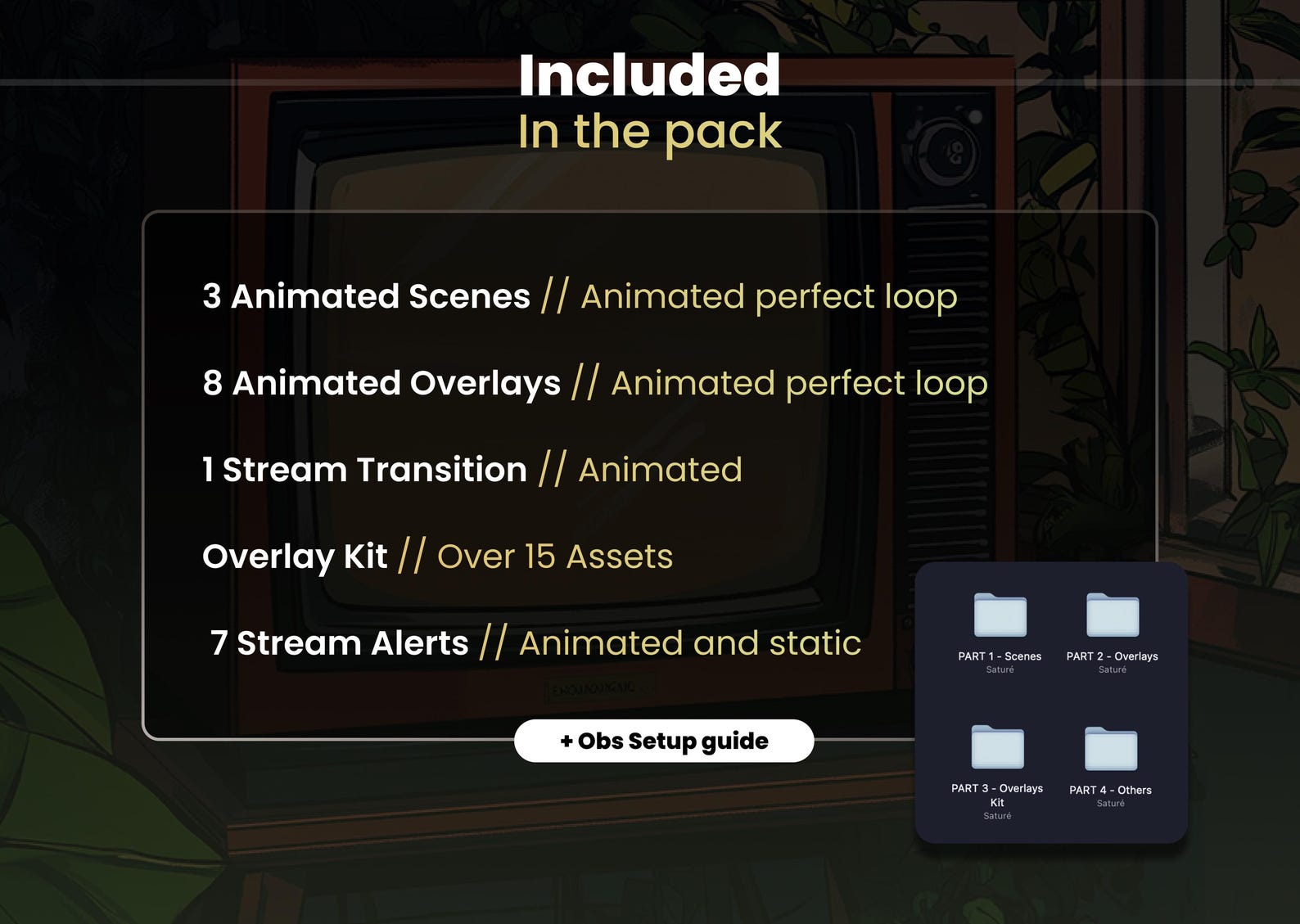 Low-fi Room // Tiktok Stream Pack | Animated | OBS | Phone Size | Low ...