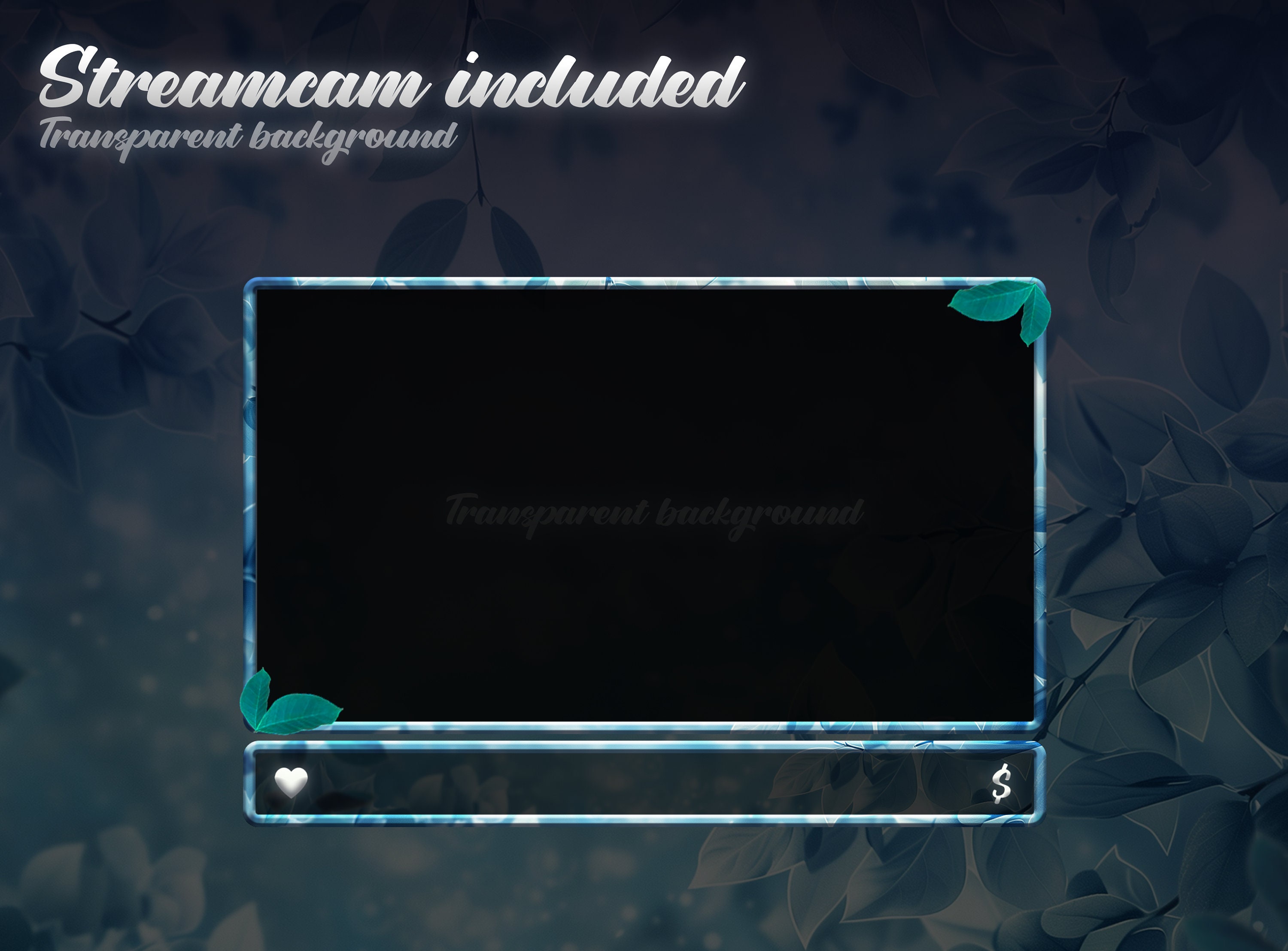 STREAM OVERLAYS Cold Forest Winter/ Snow Theme Overlays, Screens ...