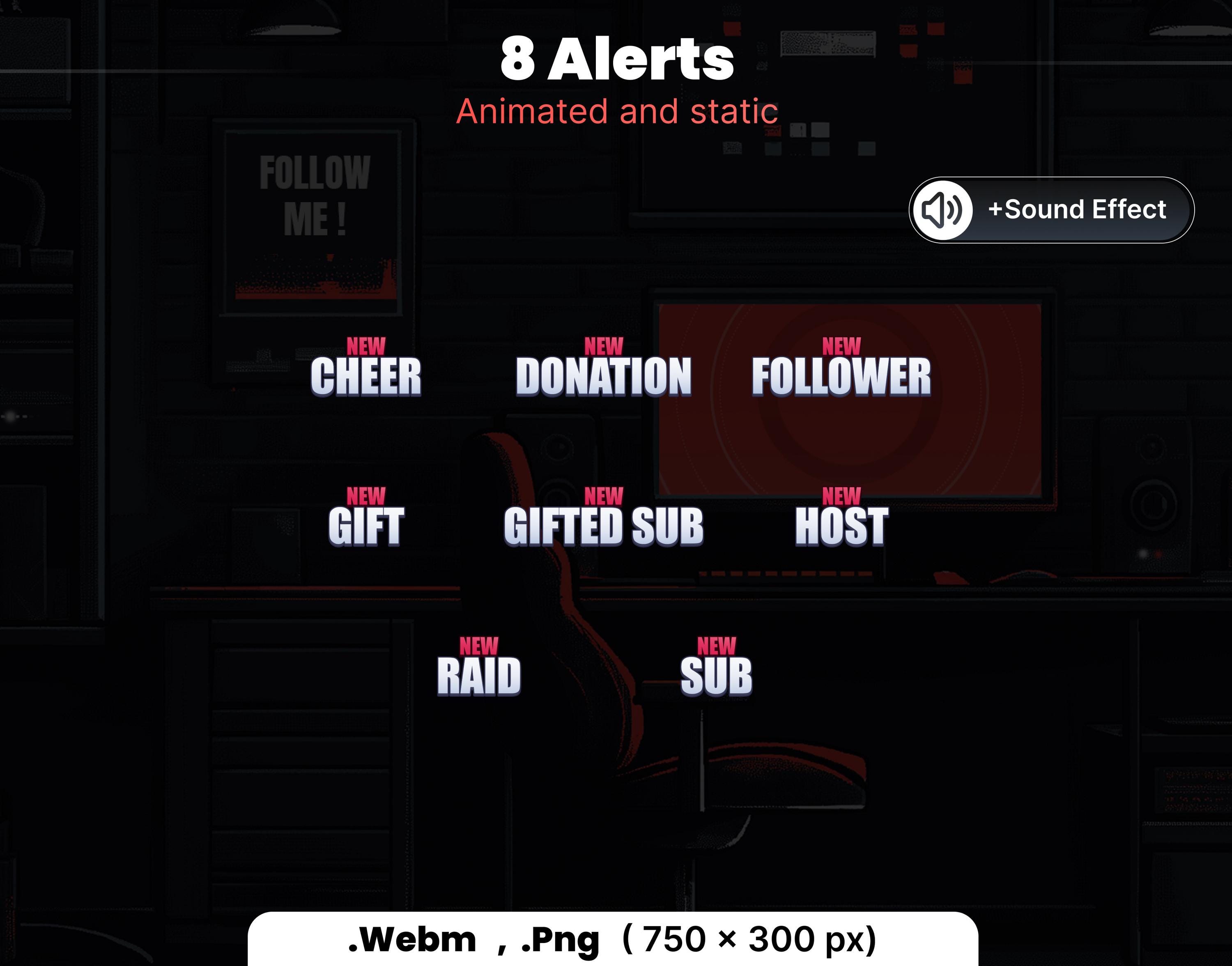 Red Hacker Stream Package - 1920x1080px - Animated - Black and Red ...