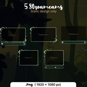 STREAM PACK - Wild Boar - 1920x1080px - Animated - Forest - Overlays ...