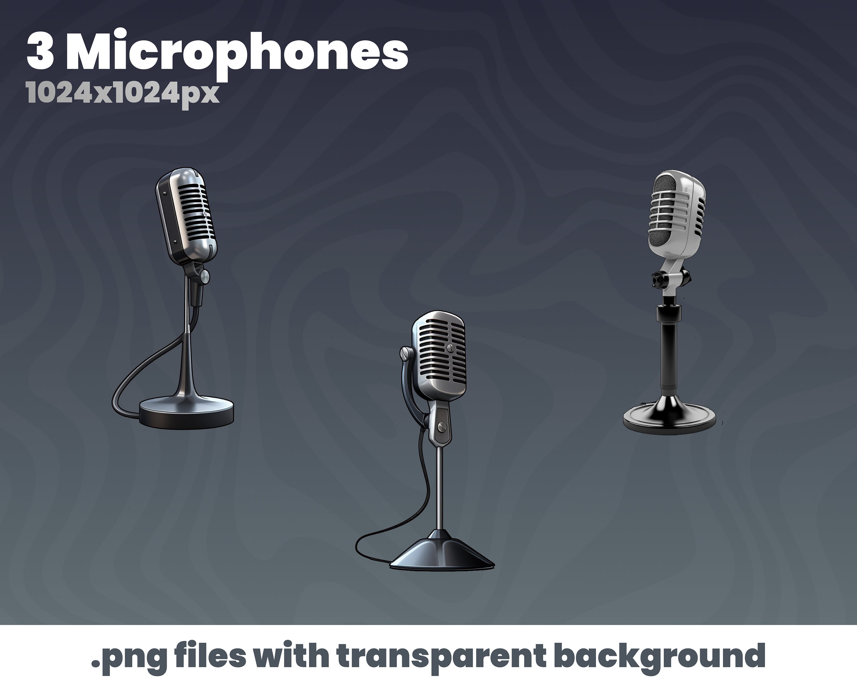 VTUBER KIT - Black and White Gaming Room - Chairs, Desk, Mics and More ...