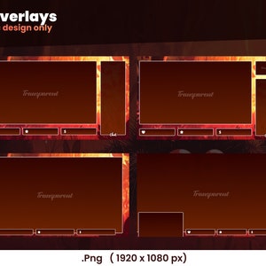 Cute Spider Overlays Pack Twitch Stream Package Animated Black Baby ...