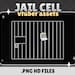 Jail Cell Vtuber Asset – PNG Design Kit - Etsy