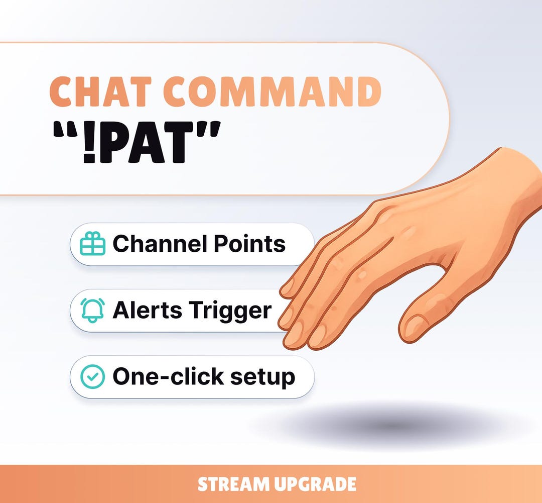 STREAM COMMAND WIDGET - Pat - Chat Command for Twitch and Youtube ...