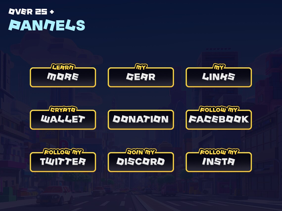 ROBLOX Animated Stream Package Stream Overlay Twitch Roblox Noob ...