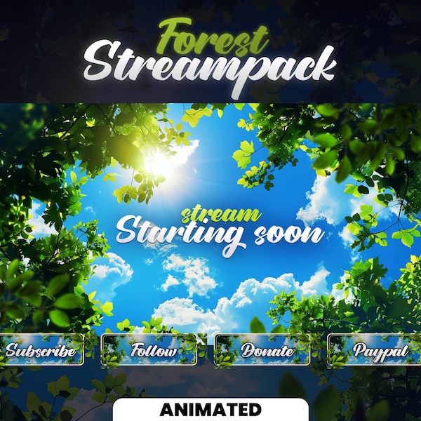 Blue Leaves Overlay - Etsy UK