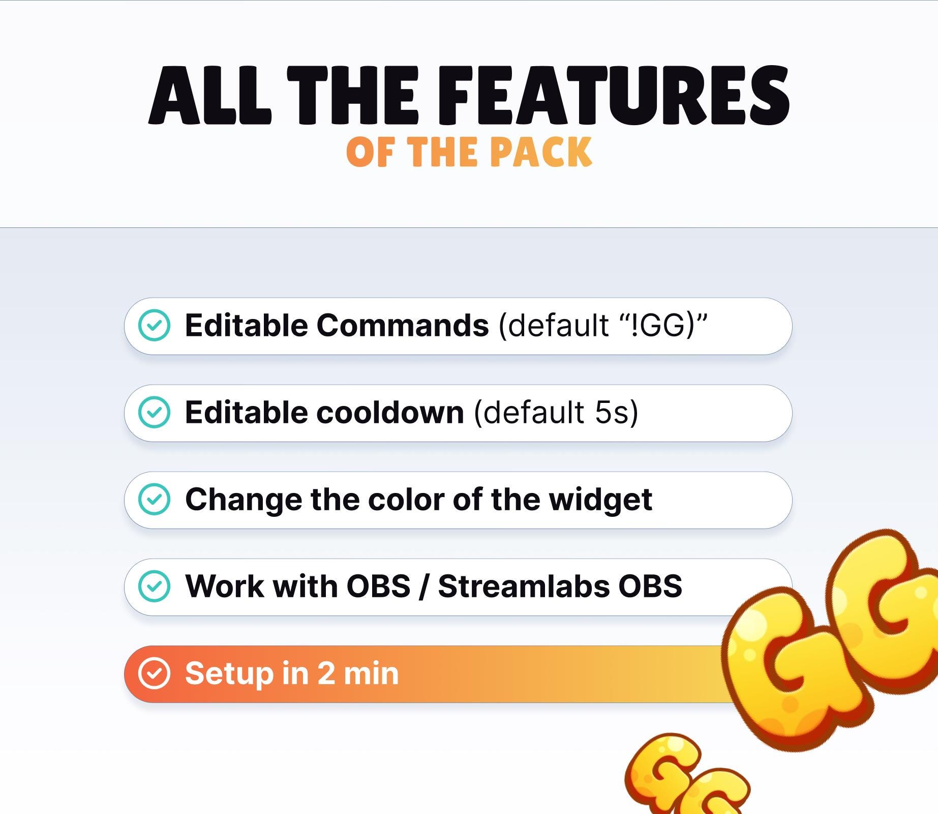 STREAM COMMAND - GG - Chat Command for Twitch and Youtube // Instant ...