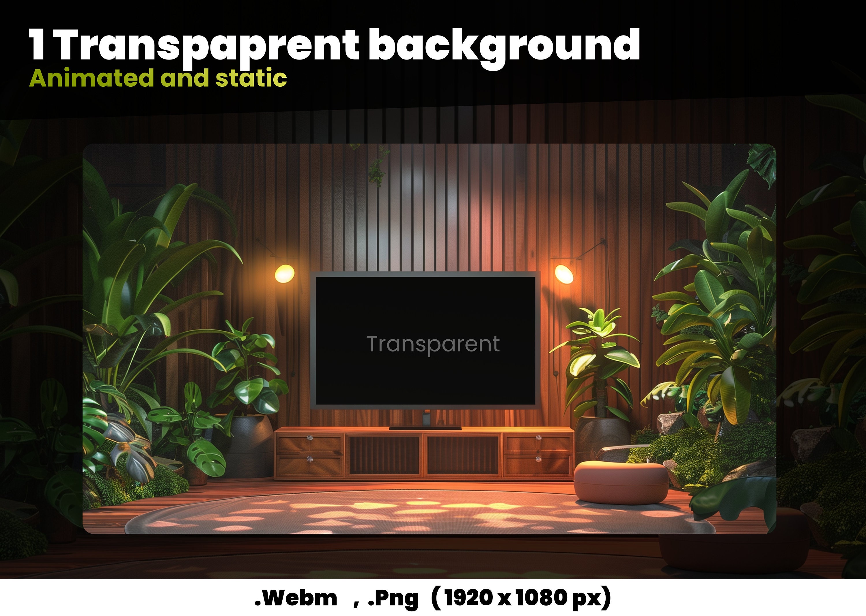 VTUBER TALK SHOW Vtuber Background Twitch Stream Assets Pngtuber Kit ...