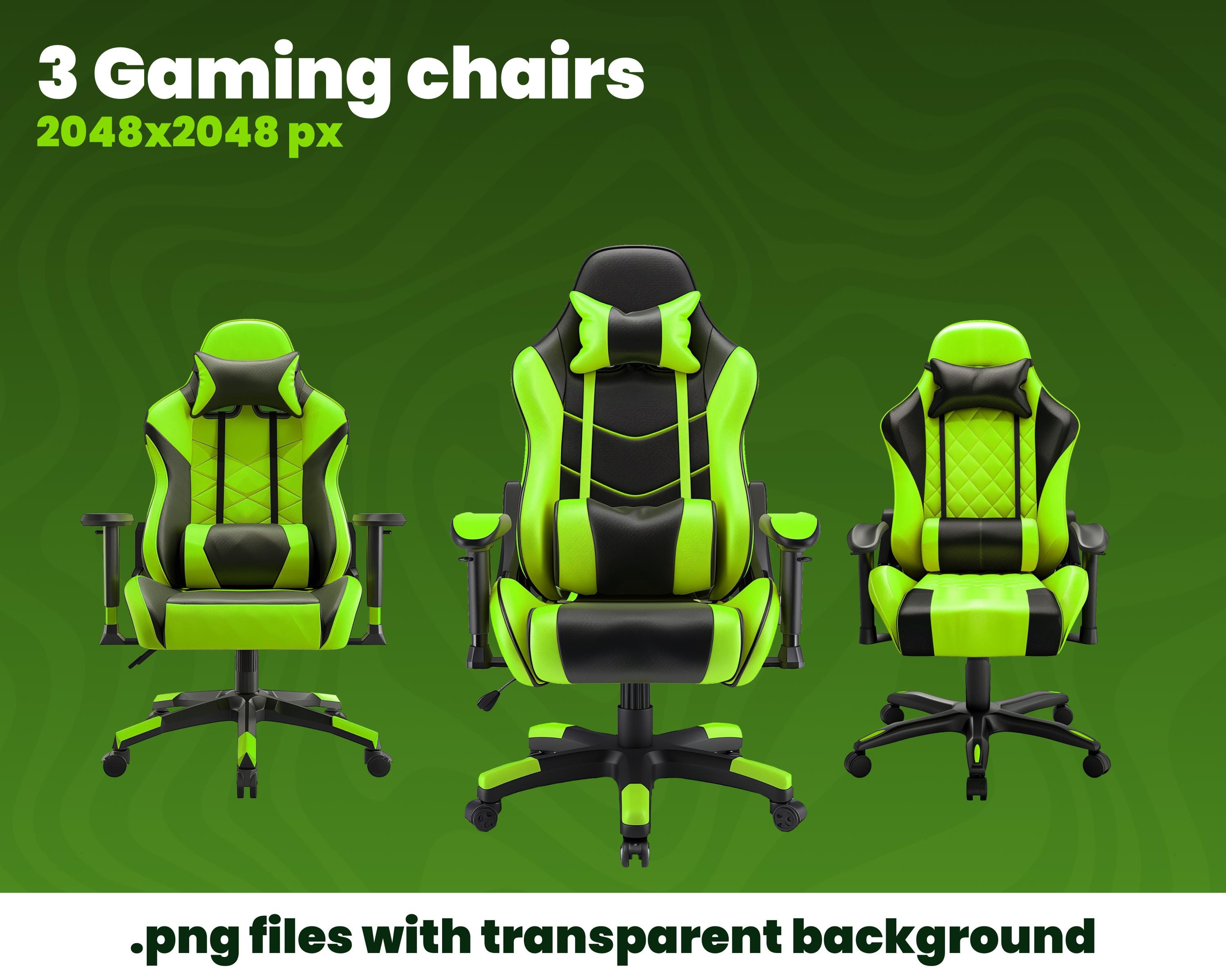 VTUBER KIT - Green Gaming Room - Chairs, Desk, Mics and More! Stream ...