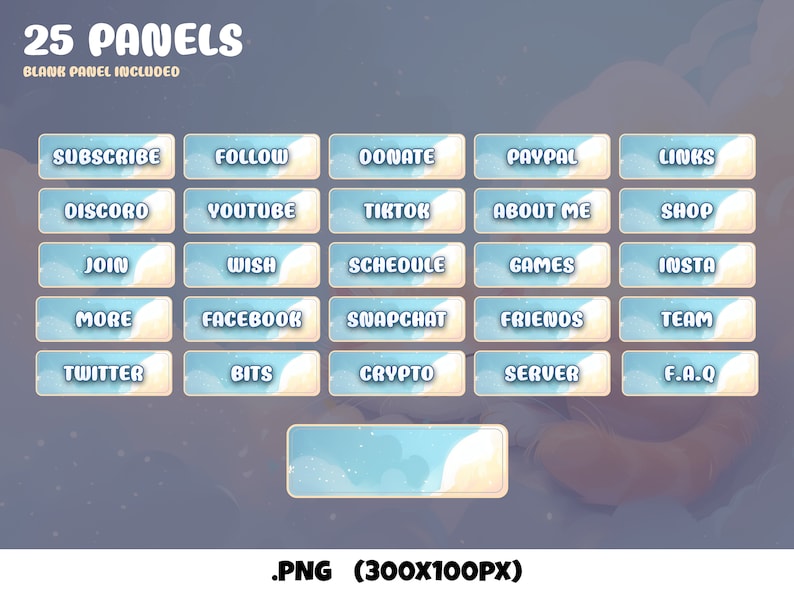 CUTE CAT ANIMATED Overlays Kit Low-fi Stream Package Sleeping Cat ...