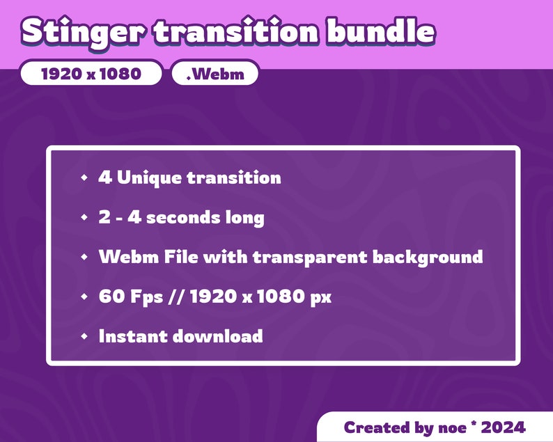TIKTOK STINGER TRANSITION Package - 4 Low-fi Pink Transition - Animated ...