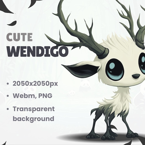 Cute Wendigo Art - Etsy