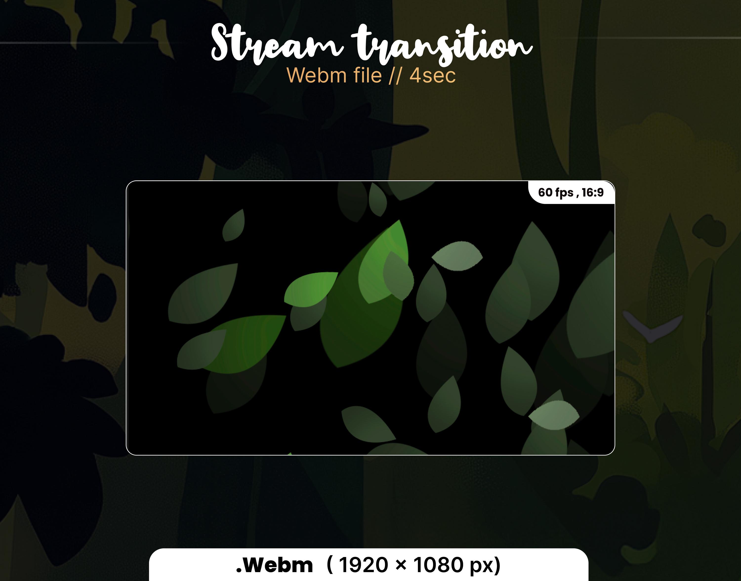 STREAM PACK - Wild Boar - 1920x1080px - Animated - Forest - Overlays ...