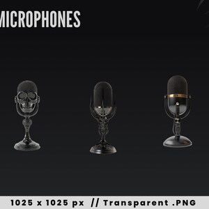 Gothic Vtuber Kit | Stream Decoration | HD Files | PNG With Transparent ...