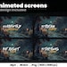 Spooky Graveyard Animated Stream Overlay – Halloween Twitch/obs Screens ...