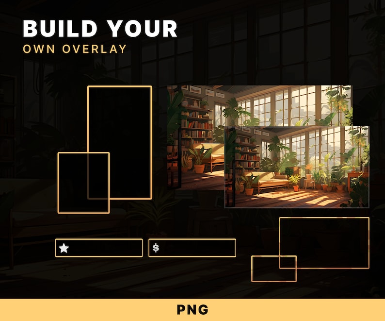 NATURE Low-fi Stream Overlay Animated Overlays, Screens, Panels ...