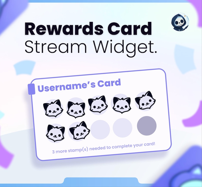 Stream Widget - Rewards Card - Trigger With Channel Points, Alerts or ...