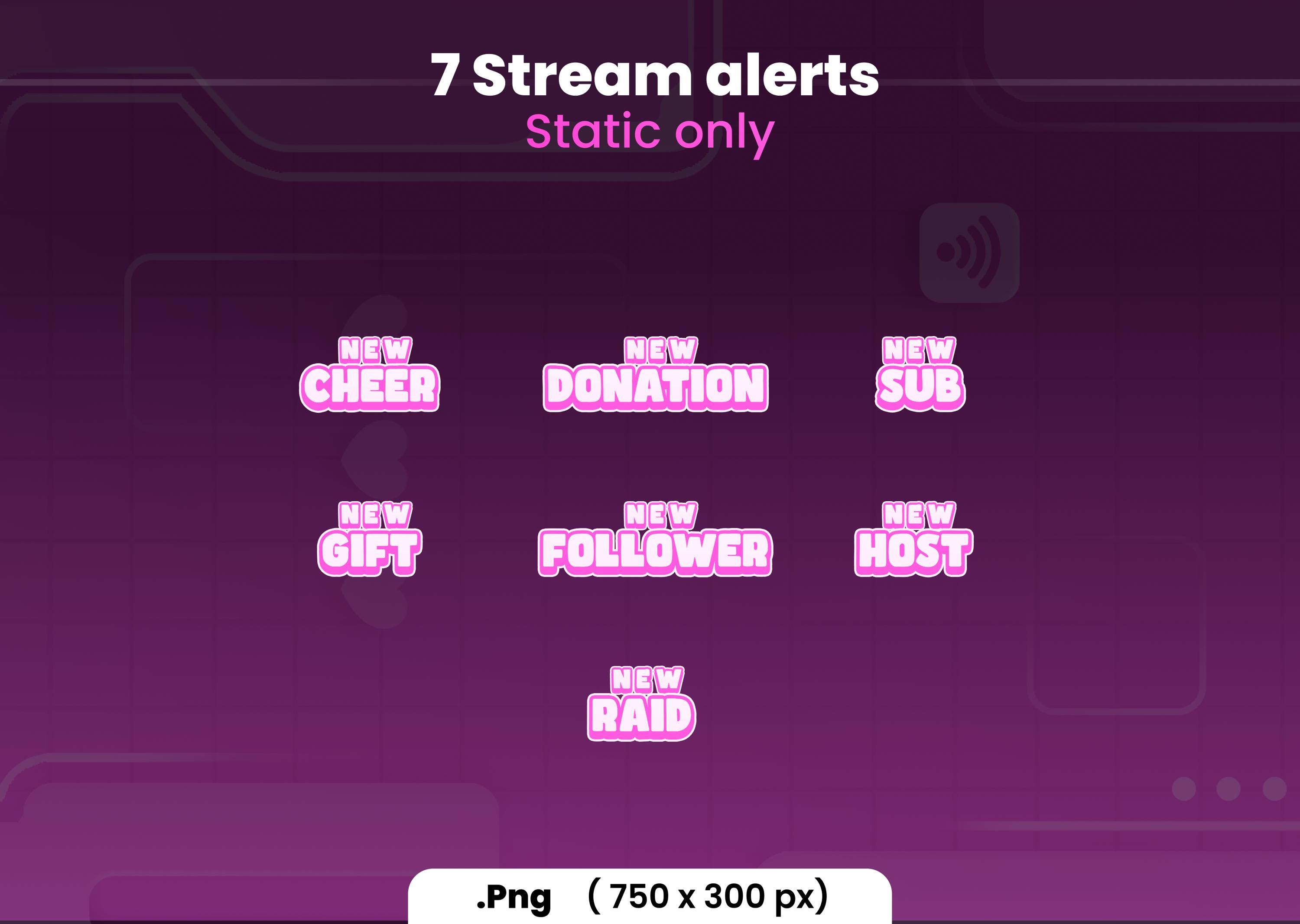 TIKTOK STREAMPACK | Cyber Pink | Animated Stream Package | Phone Size ...