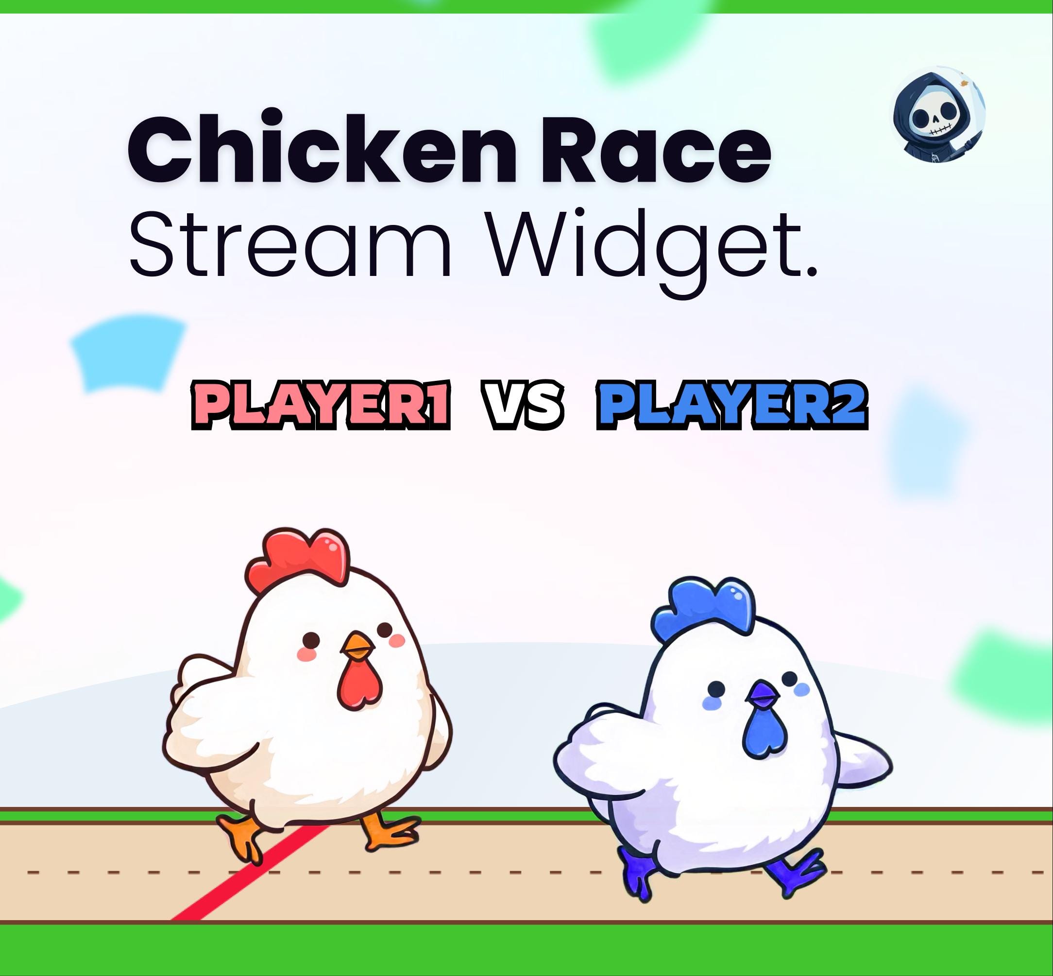 Stream Widget - Chicken Race- Trigger With Channel Points, Alerts and ...
