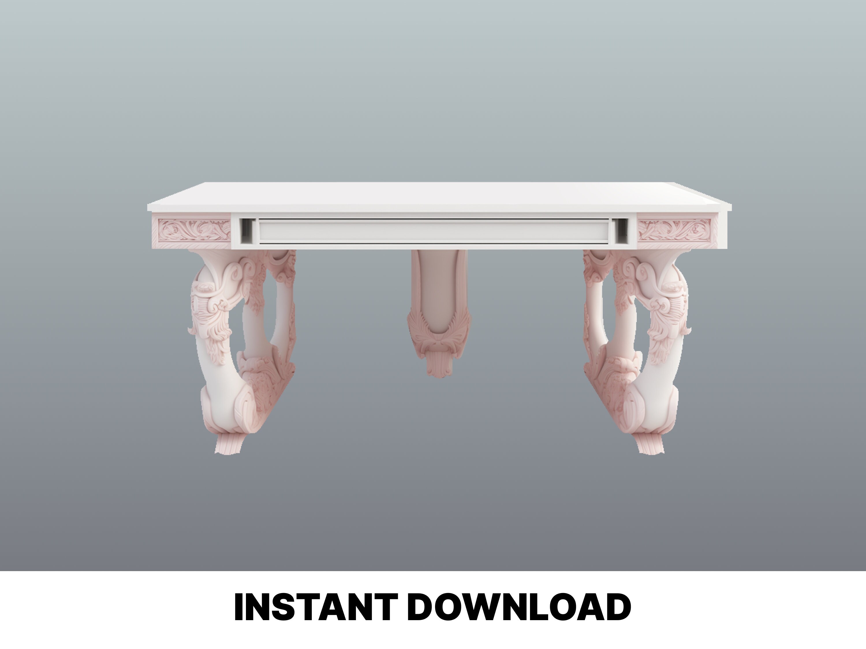 VTUBER Angelic KIT White Vtuber Asset Chairs, Desk, Lamp Twitch Design ...