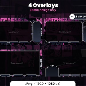 Stream Package - Emo Room | Animated Stream Package | 1920x1080px ...