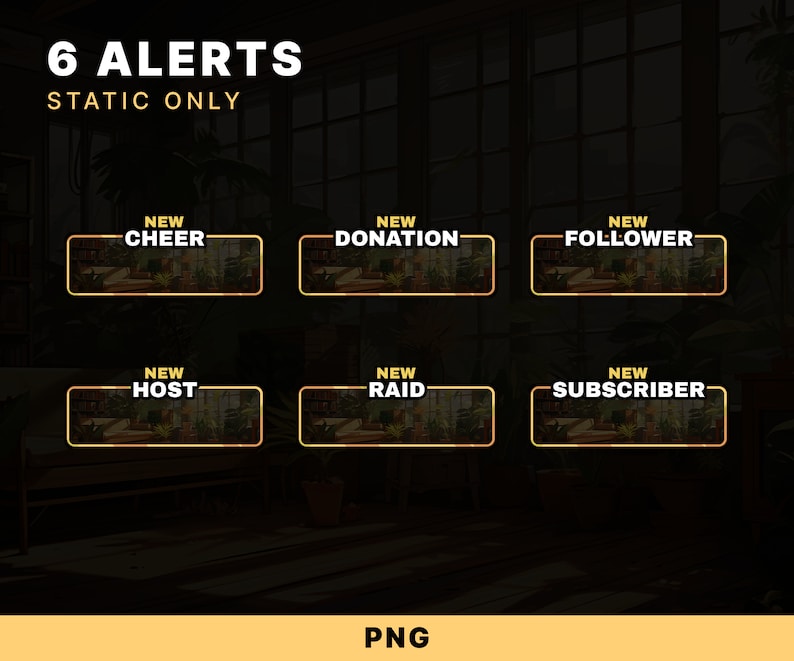 NATURE Low-fi Stream Overlay Animated Overlays, Screens, Panels ...