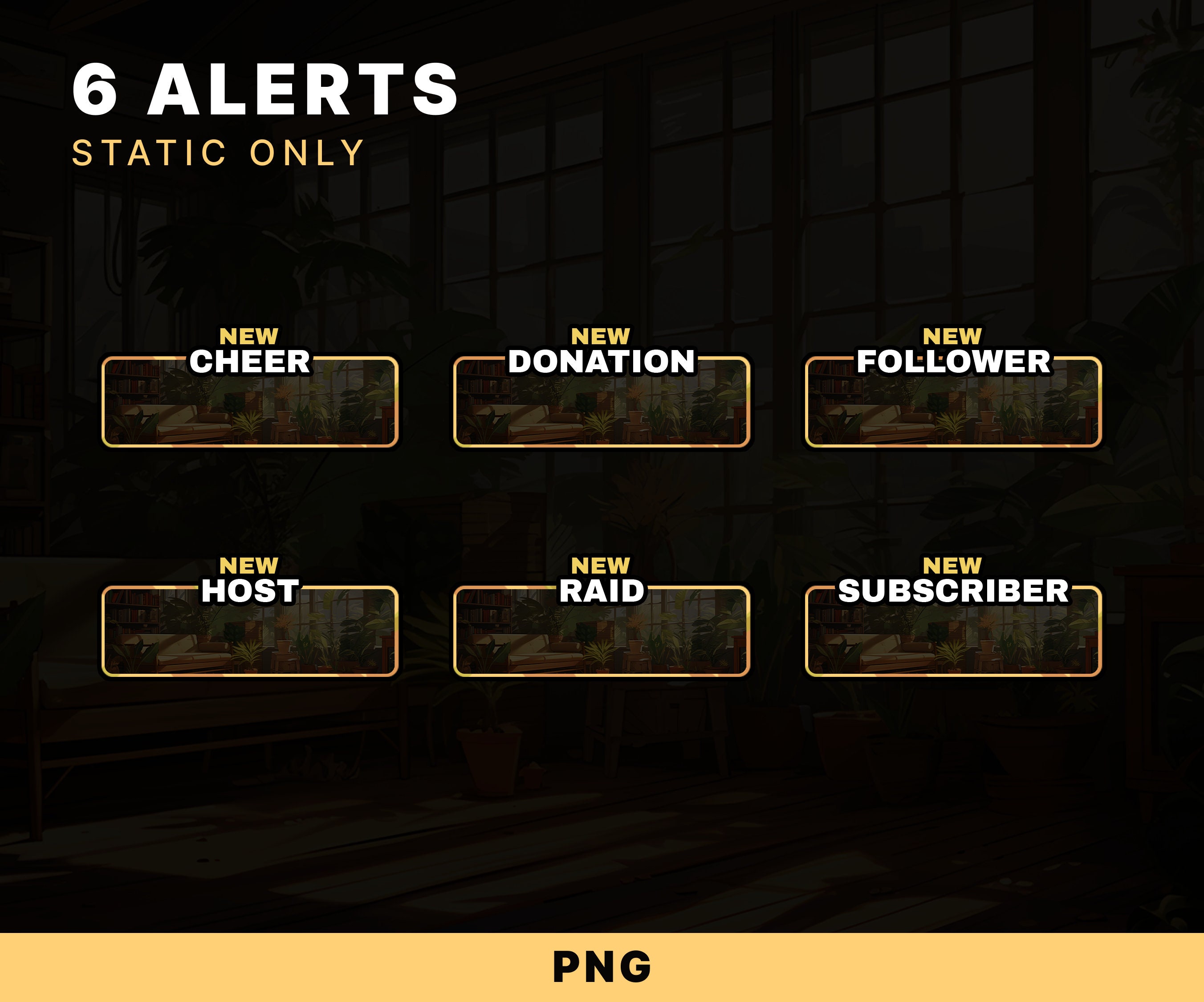 NATURE Low-fi Stream Overlay Animated Overlays, Screens, Panels ...