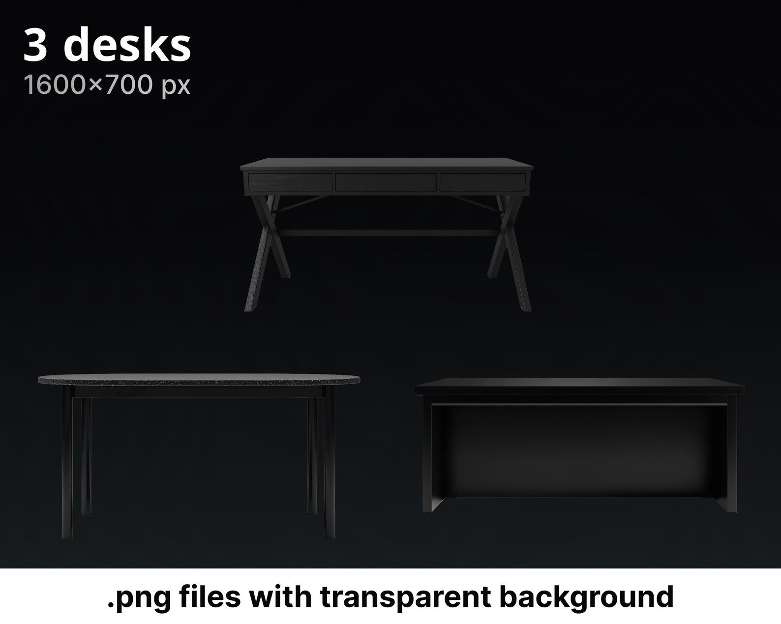 VTUBER KIT - Black Minimalist - Chairs, Desk, Mics and More! Stream ...