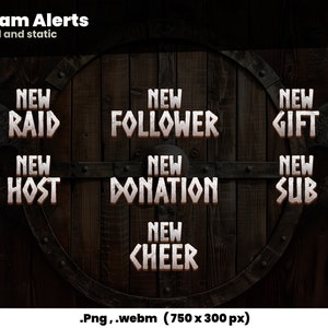 VIKING VALHALLA Overlay Kit - Twitch Stream Package - 1920x1080 ...