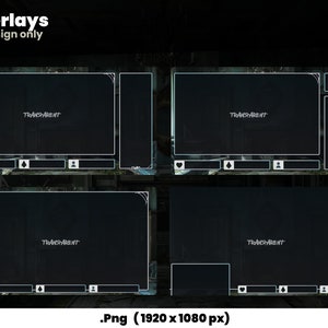 Horror Animated Stream Overlay - Twitch Spooky Stream Package - Dark ...