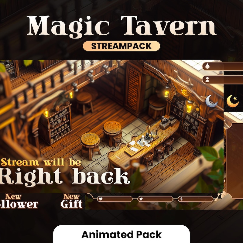 Tavern Animated Scenes - Etsy