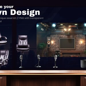Late-night TALK SHOW - Stream Kit - for Twitch and Youtube - VTUBER Kit ...
