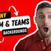 Funny Zoom Virtual Backgrounds. Teams Background, Zoom Background, Fun ...
