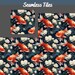 Koi Fish Seamless Design, Fish Pattern, Koi Seamless, Seamless ...