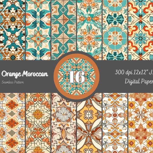 Moroccan Tiles - Etsy