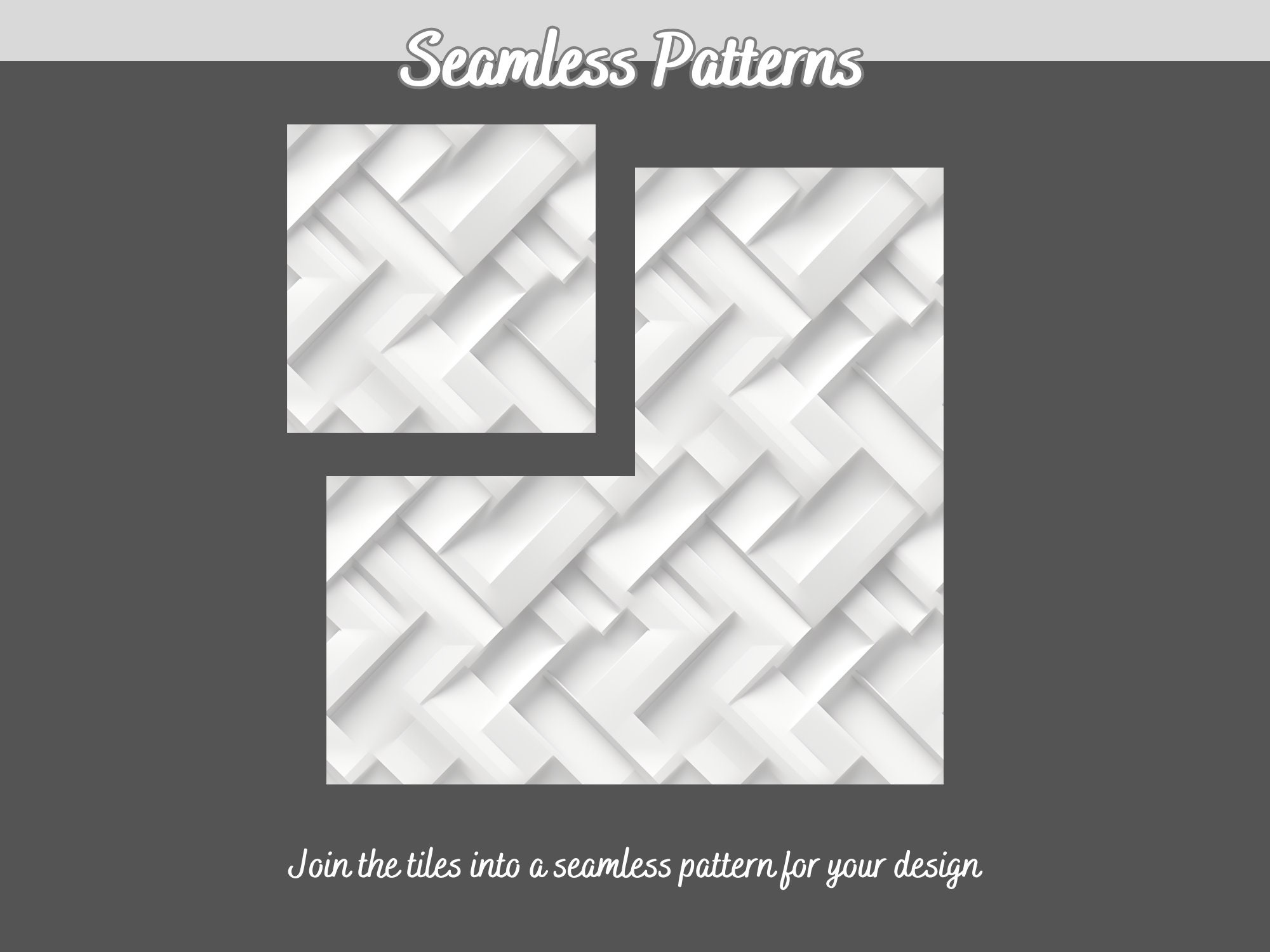 White Texture Seamless Design, Background Pattern, White Seamless ...