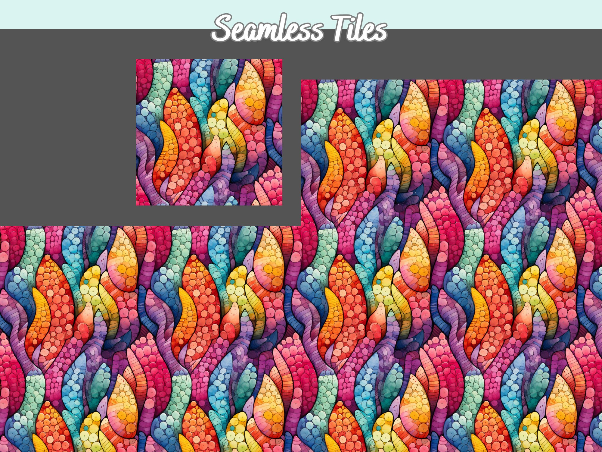 8 Worm Tiles Digital Seamless Paper Seamless Pattern Scrapbook Paper ...