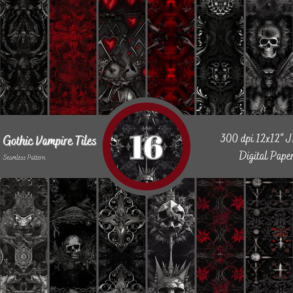 Gothic Tiles - Etsy