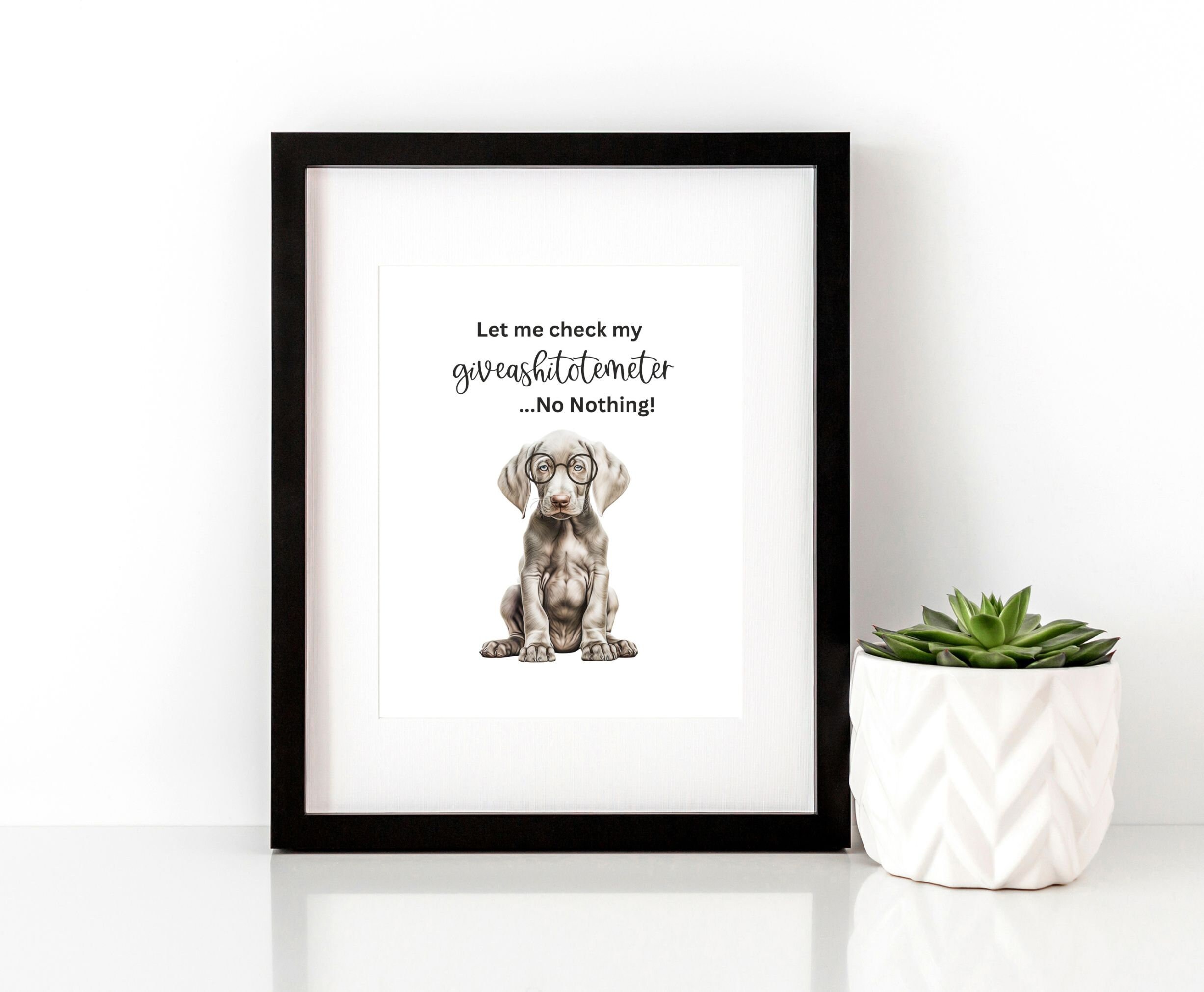 Sarcastic Dog Digital Illustration, Humorous Digital Art, Funny Dog ...
