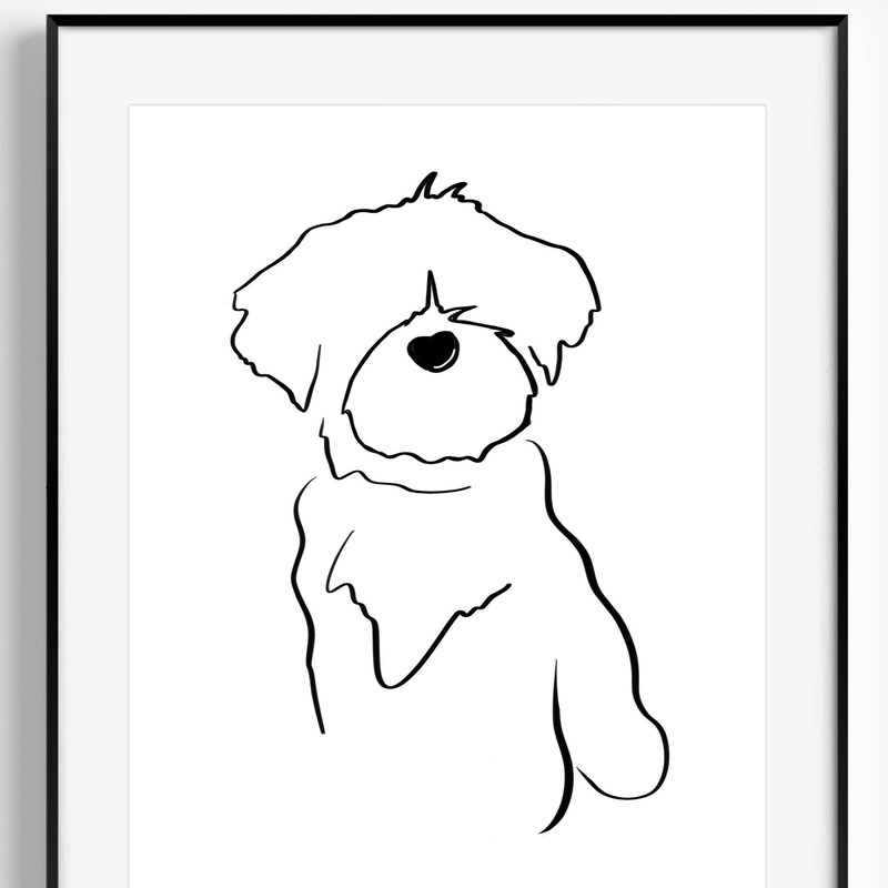 Line Illustration - Etsy