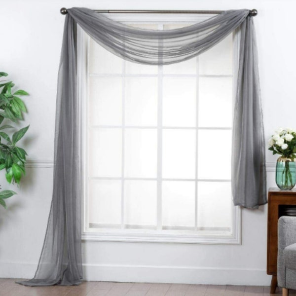 Scarf Valance - Etsy